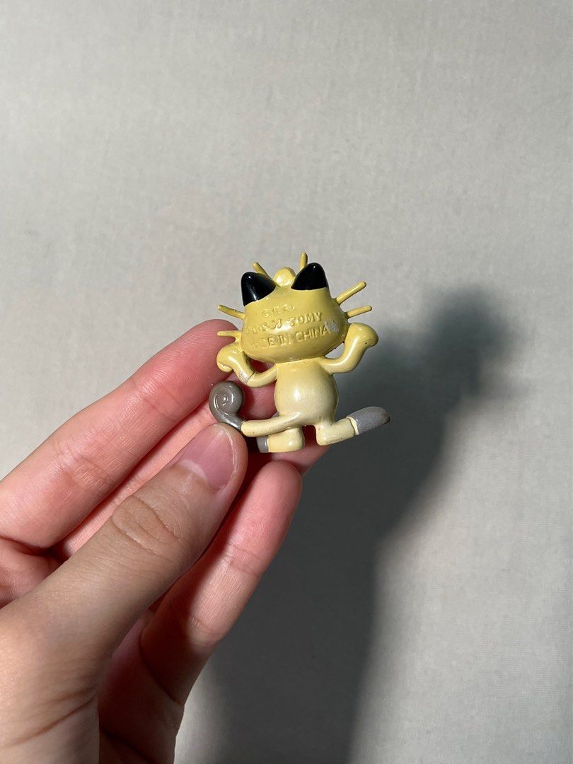 Pokemon Figure - Meowth, Hobbies & Toys, Toys & Games on Carousell