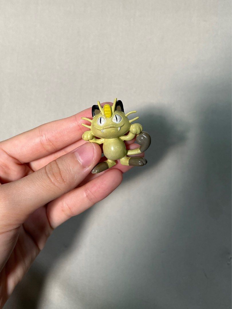 Pokemon Figure - Meowth, Hobbies & Toys, Toys & Games on Carousell