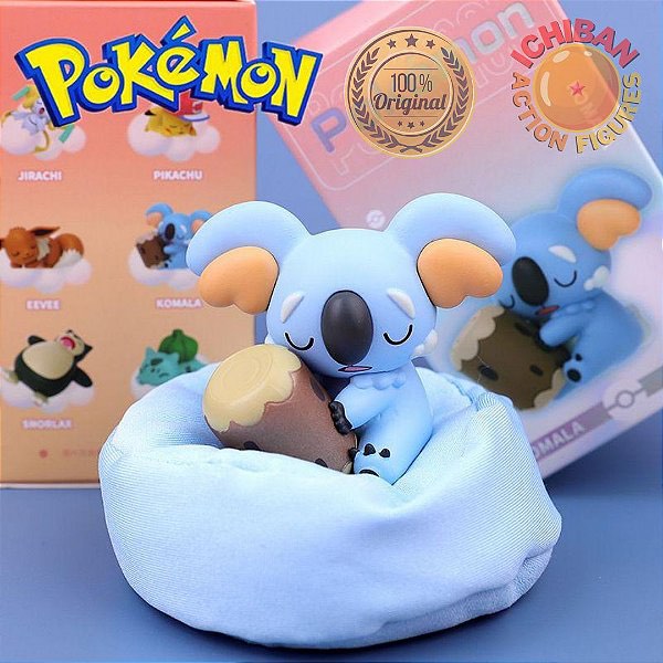 Pokemon Gacha - Komala, Hobbies & Toys, Toys & Games on Carousell