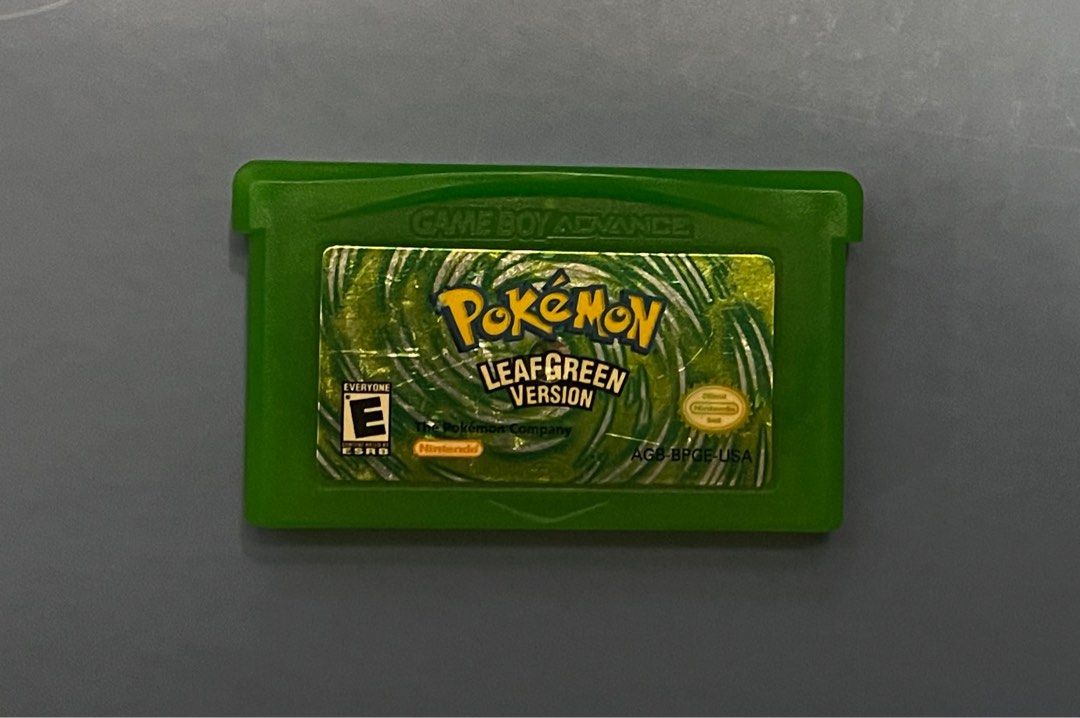 Pokemon Leaf Green, Video Gaming, Video Games, Nintendo on Carousell