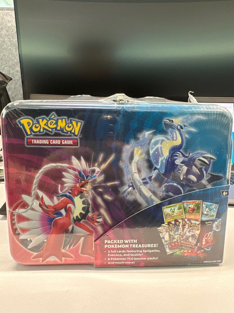 Pokemon TCG Collector Chest 2023 Paldea Evolved Sealed, Hobbies & Toys ...