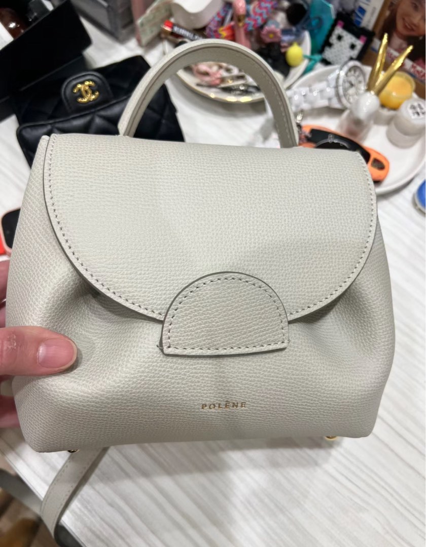 Polene numero uno nano chalk shipping from Korea, Luxury, Bags ...