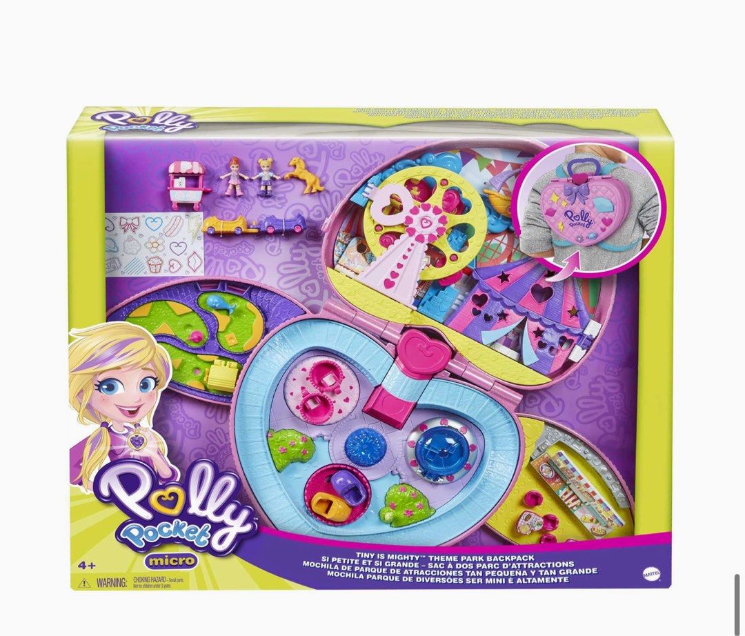 Polly pocket backpack, Hobbies & Toys, Toys & Games on Carousell