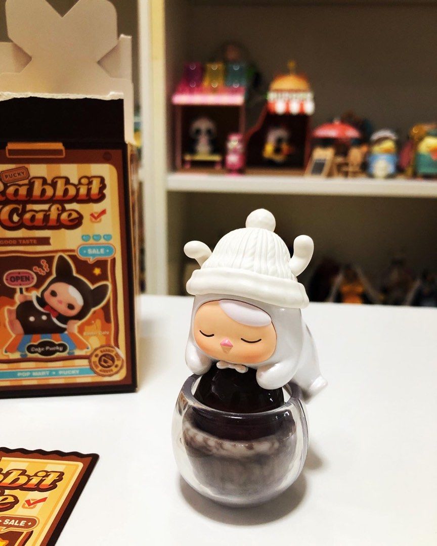 Pop Mart x Pucky Rabbit Cafe Series, Hobbies & Toys, Toys & Games on ...
