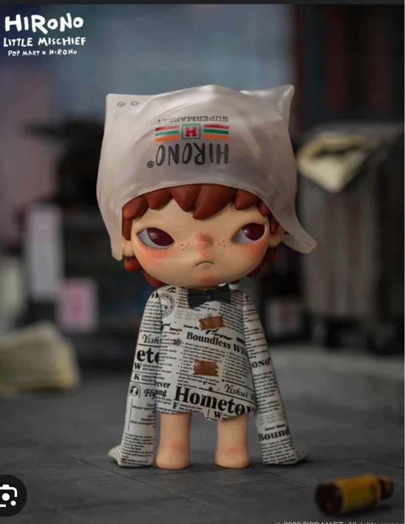 Popmart Hirono Little Mischief series - Destroyer, Ragpicker and ...