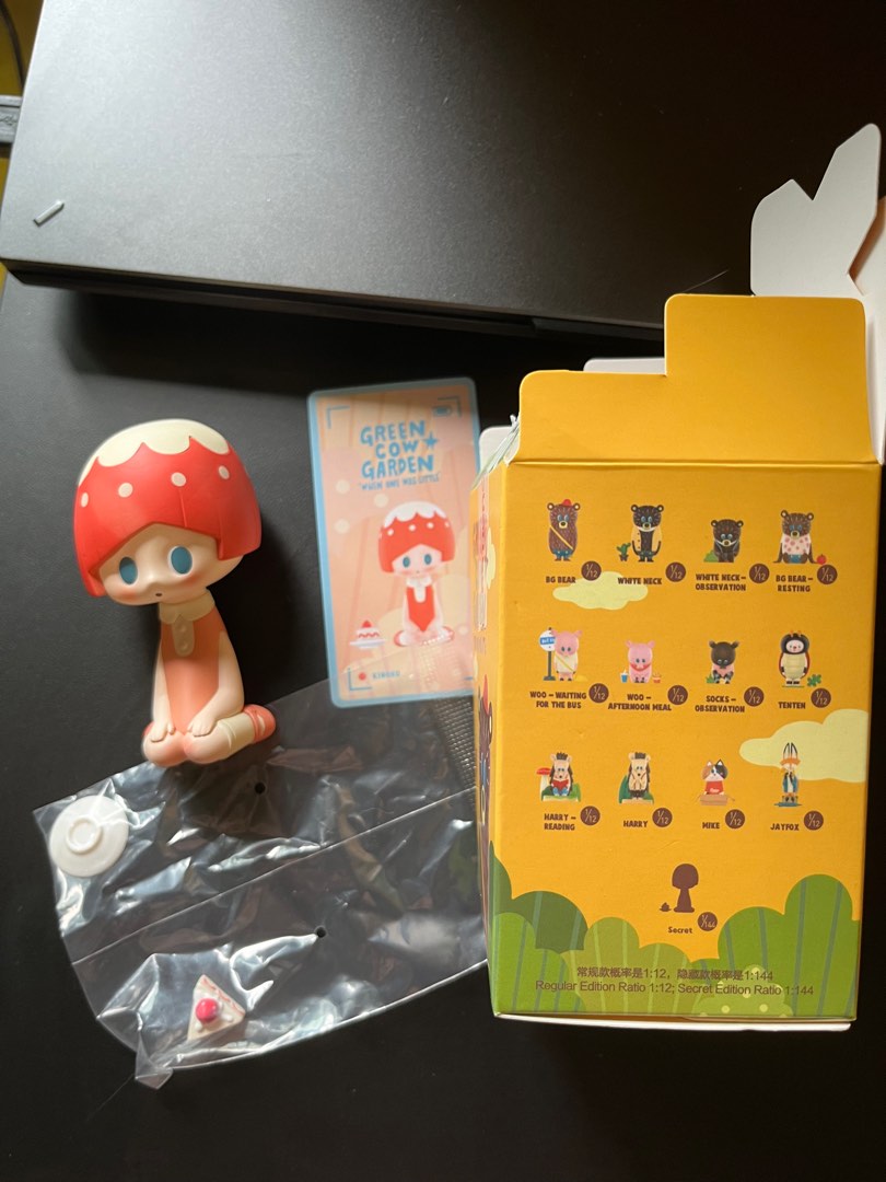Popmart Secret Green Cow Garden, Hobbies & Toys, Toys & Games on Carousell