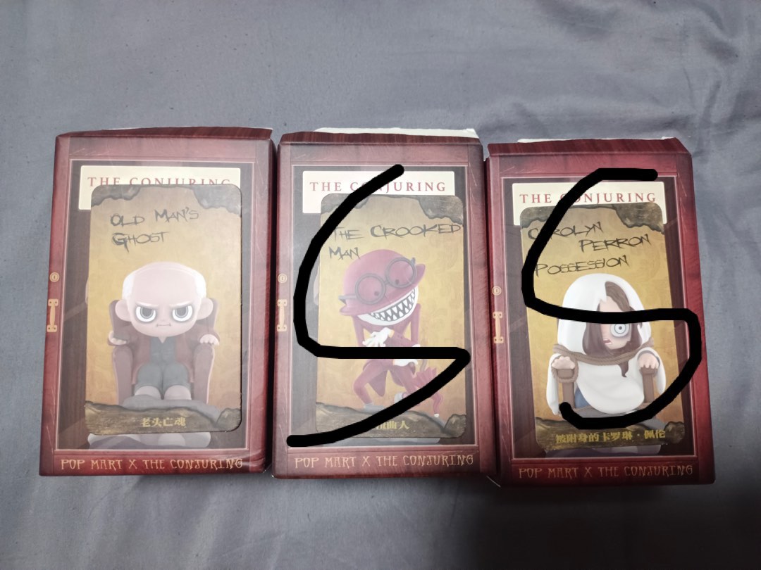 Popmart The Conjuring Universe - Old man ghost, Hobbies & Toys, Toys ...