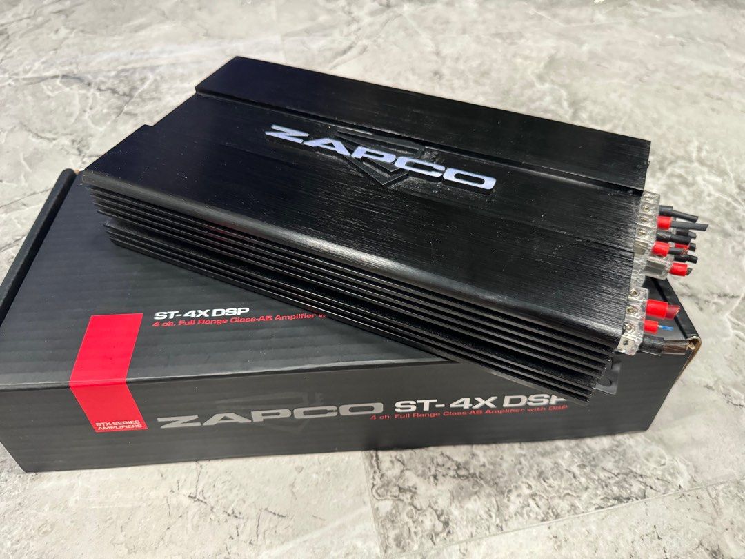 Pre-Loved Zapco ST-4X DSP, Car Accessories, Accessories on Carousell