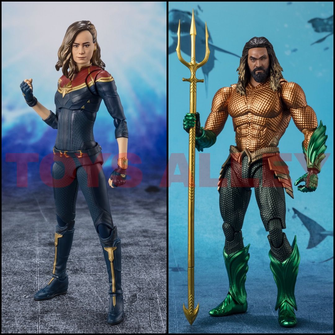 [Preorder] S.H.Figuarts SHF Captain Marvel - The Marvels - / Aquaman ...