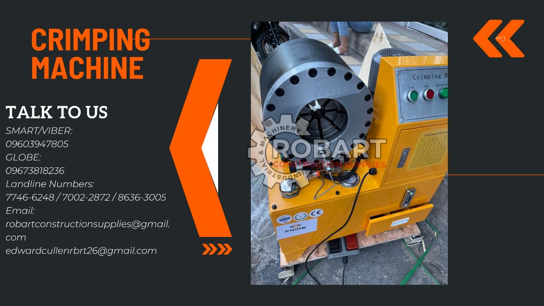 PRIME CRIMPING MACHINE, Commercial & Industrial, Industrial Equipment ...