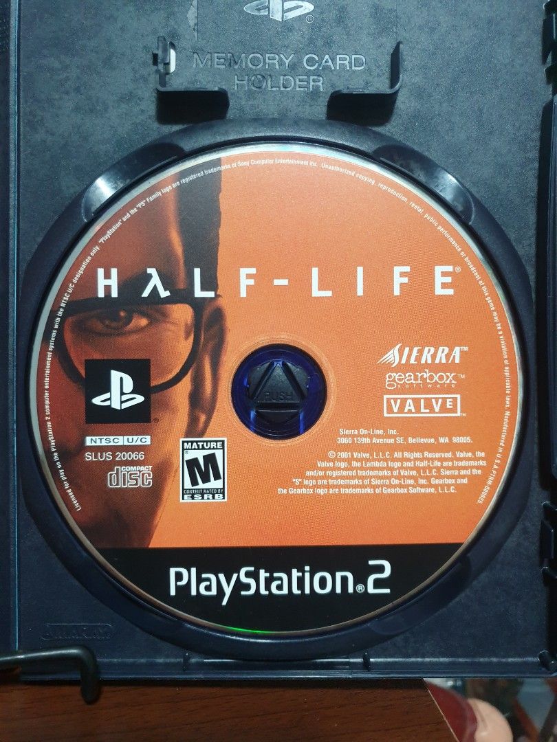 PS2 Half-Life halflife half life HL valve fps playstation 2 console ...
