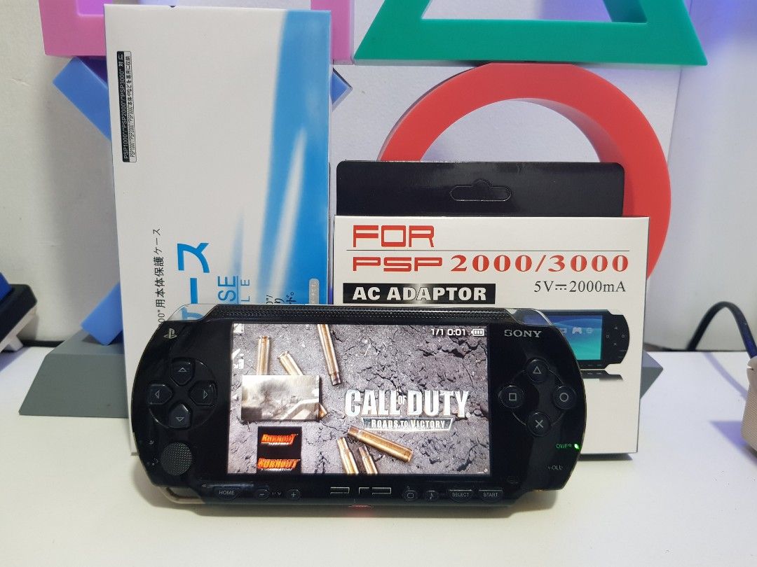 PSP FAT 1000 SERIES 8GB, Video Gaming, Video Game Consoles, PlayStation ...