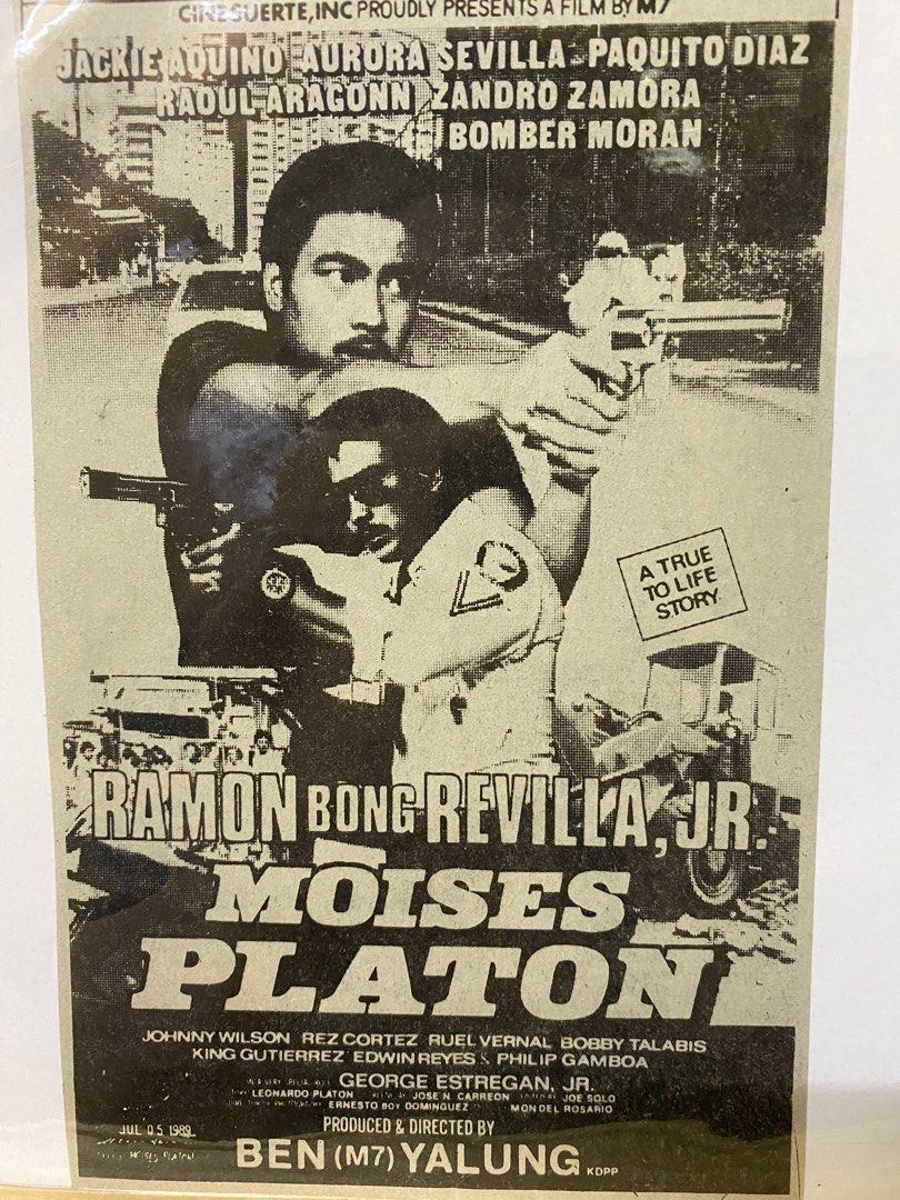 Ramon Bong Revilla, Jr. - Tagalog - Moises Platon George Estregan Jr ...