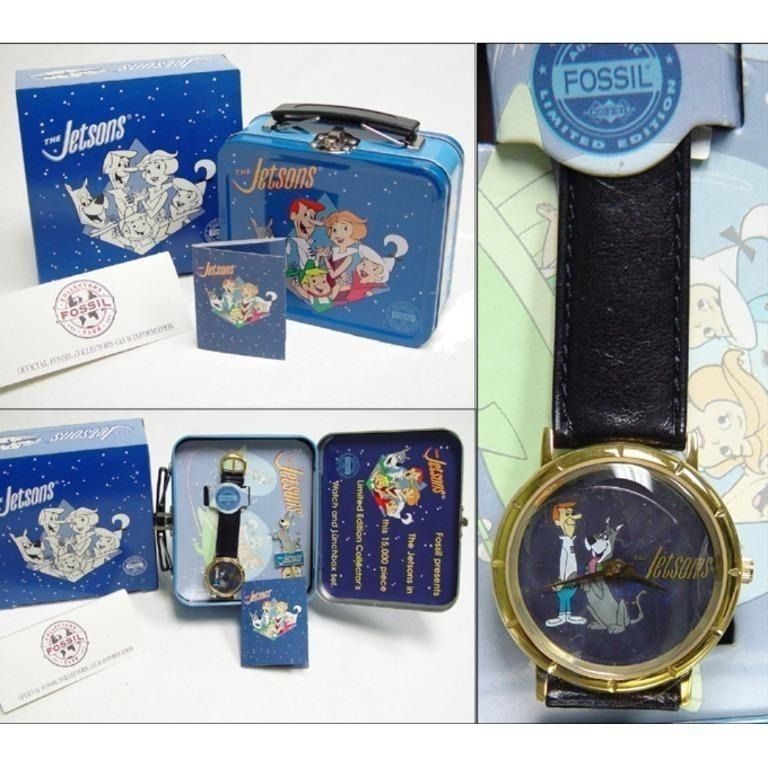 *RARE* 1993 The Jetsons Fossil Limited Edition Watch (Individually numbered) 1 of 15000 Released ...