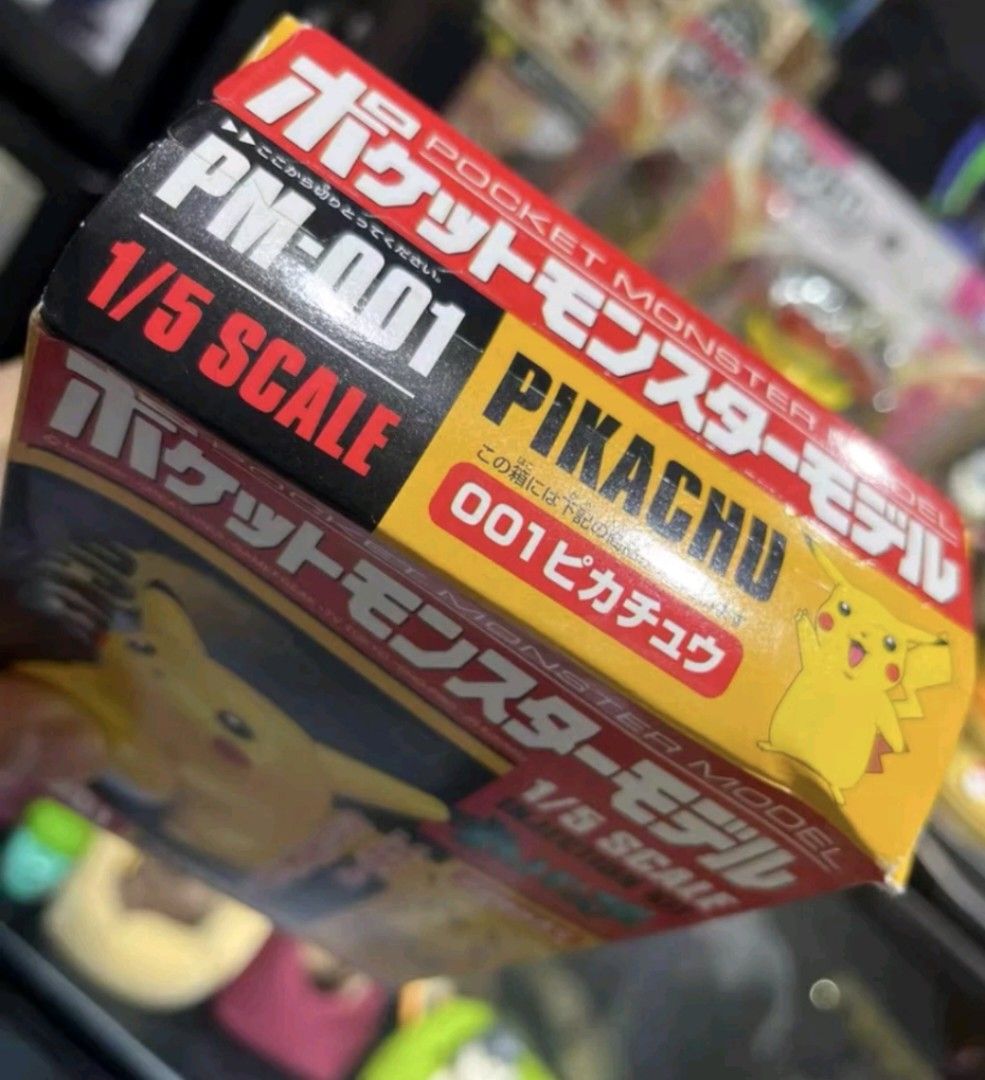 1998 Pikachu Pokemon First Movie 1/5 Scale Model Kit(Bandai) Japan ...