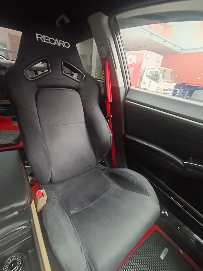 RECARO Rep Alcantara Bucket Seat Civic FD FD2R, Car Accessories ...
