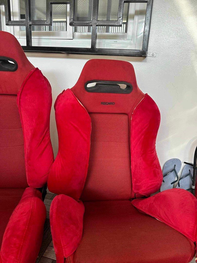 Recaro SR3 Red Orig, Car Parts & Accessories, Upholstery, Seatcovers ...
