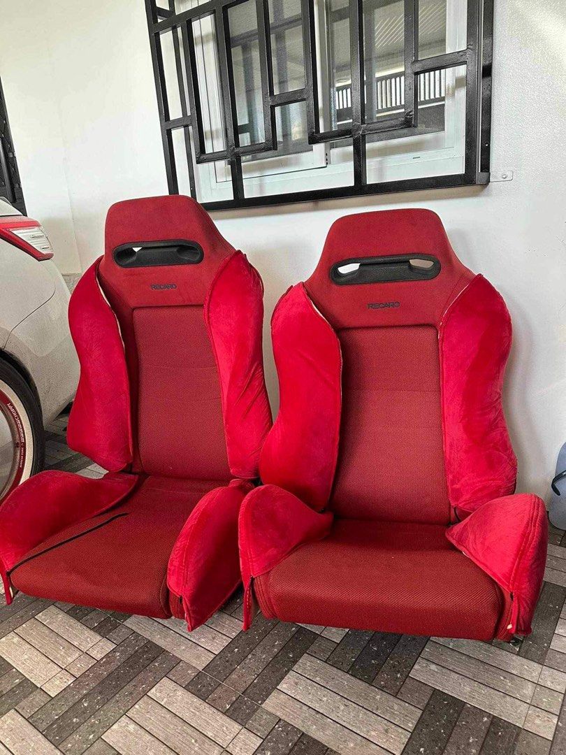 Recaro SR3 Red Orig, Car Parts & Accessories, Upholstery, Seatcovers ...