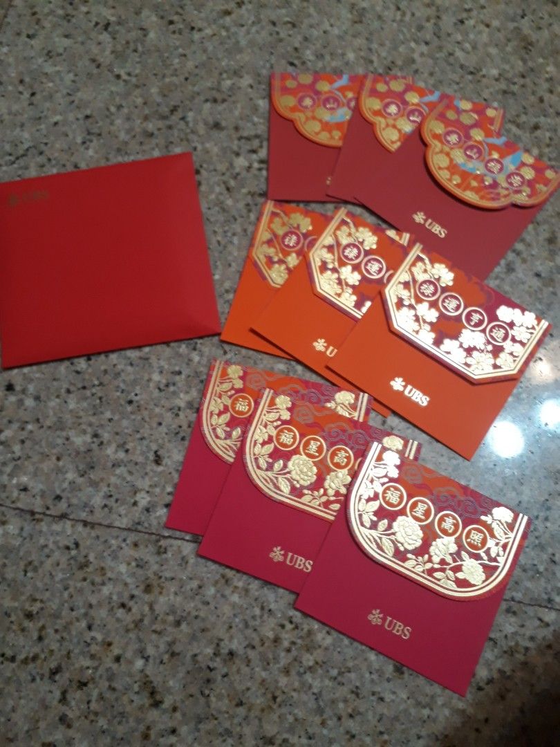 Red Packets UBS., Hobbies & Toys, Stationery & Craft, Occasions & Party ...