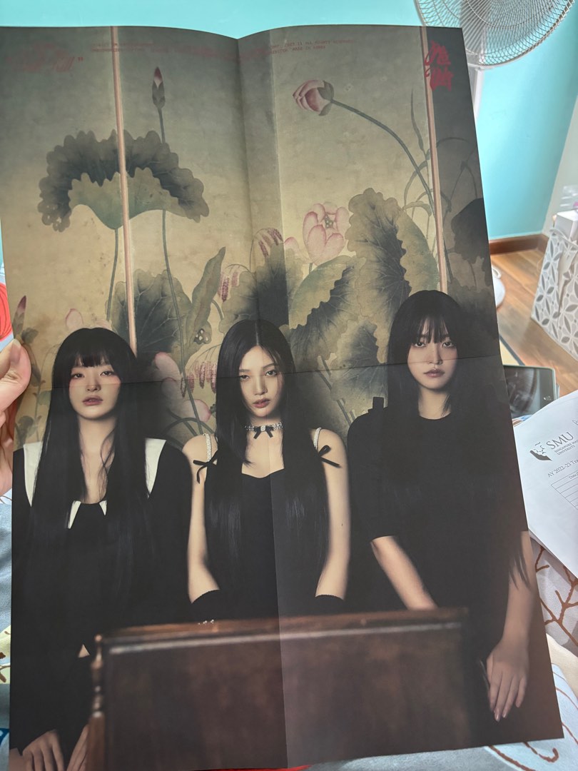 Red Velvet 3rd Album Chill Kill folded poster, Hobbies & Toys ...