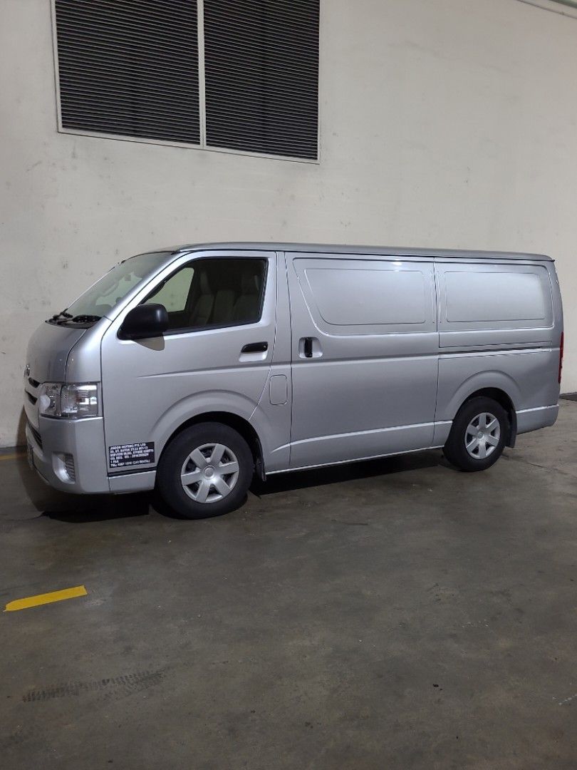 Rental Used Toyota Hiace Van 4 Door Automatic Diesel, Cars, Commercial ...
