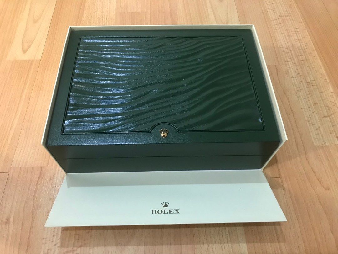 Rolex Box (Large), Men's Fashion, Watches & Accessories, Accessory ...