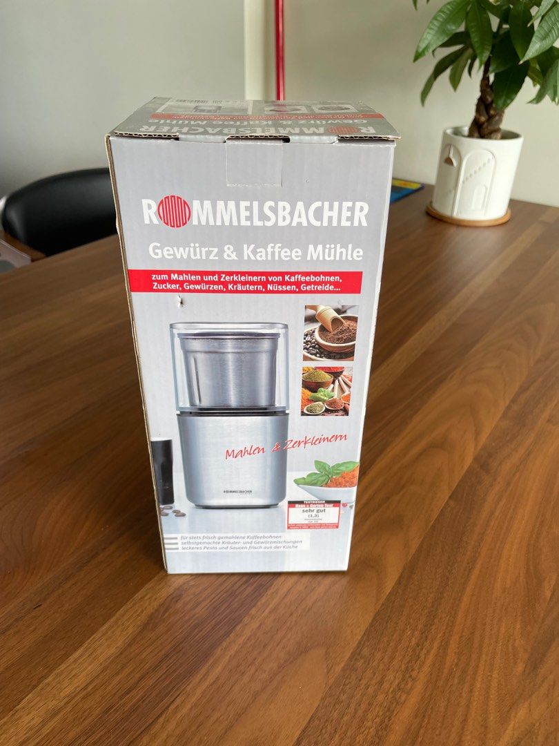 Rommelsbacher EGK200 grinder, TV & Home Appliances, Kitchen Appliances ...