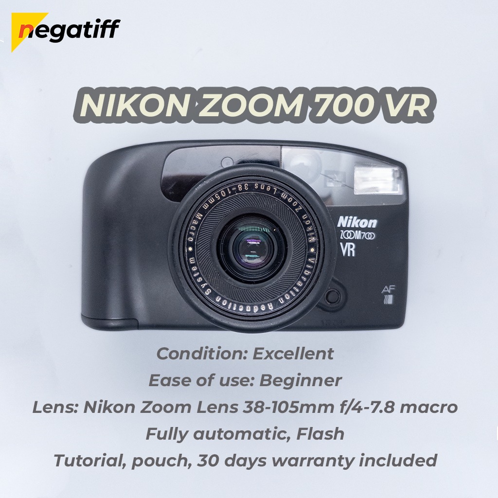 【SALE】Nikon Zoom 700 VR camera vintage 35mm point and shoot ...