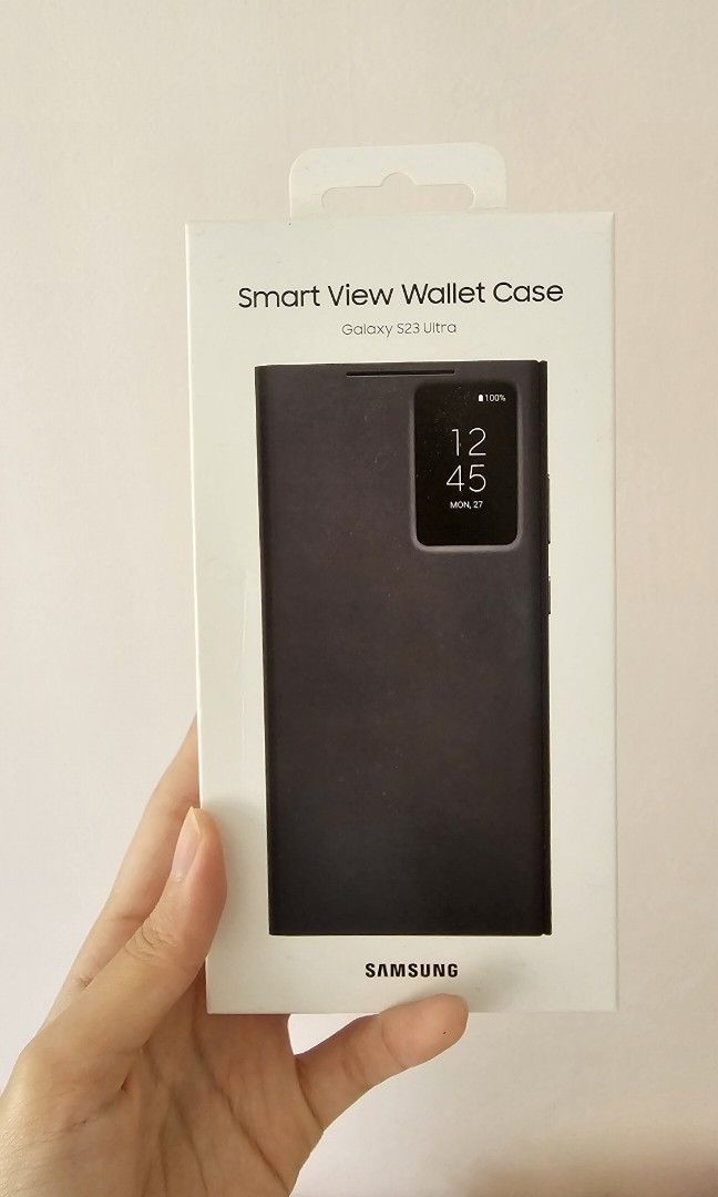 Samsung S23 Ultra Smart View Wallet Case, Mobile Phones & Gadgets ...
