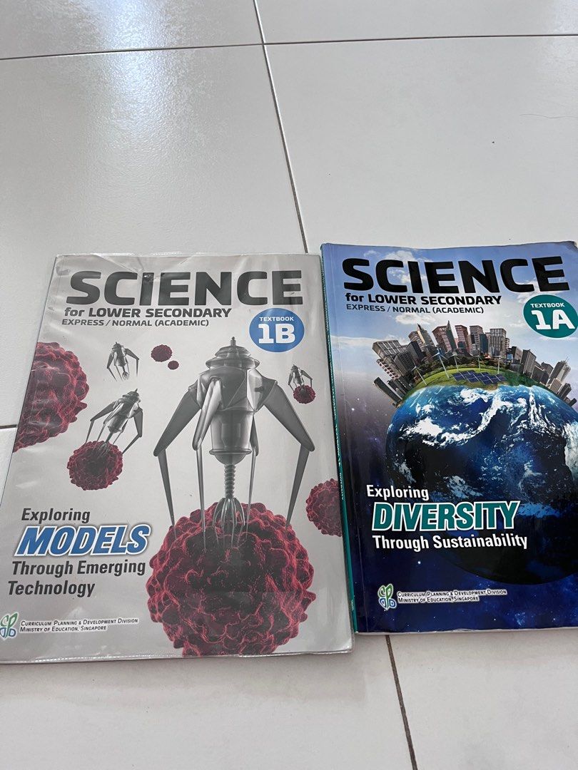 Sec 1 -lower secondary science textbook, Hobbies & Toys, Books ...