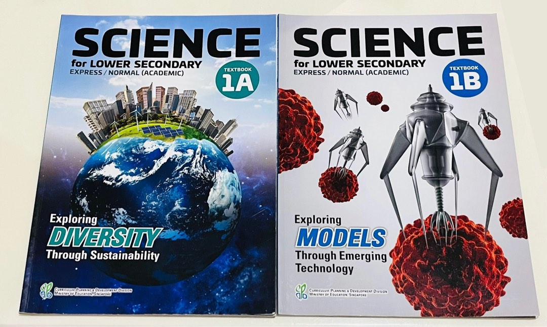 Sec 1 science textbook 1A + 1B, Hobbies & Toys, Books & Magazines ...