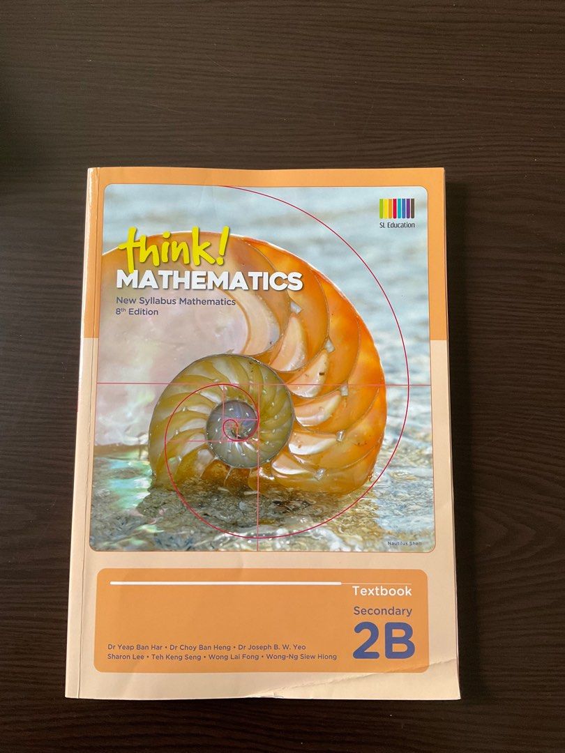 Secondary 2 Math Textbook, Hobbies & Toys, Books & Magazines, Textbooks ...