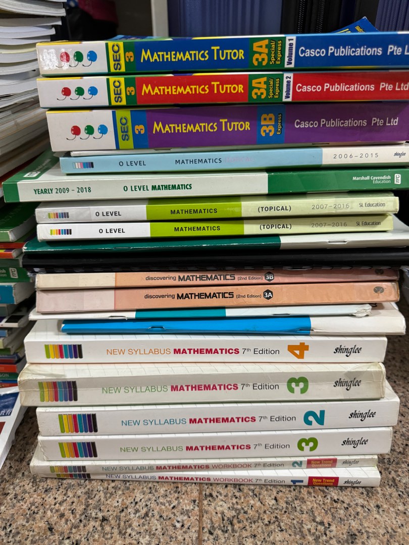 Secondary school mathematics, Hobbies & Toys, Books & Magazines ...