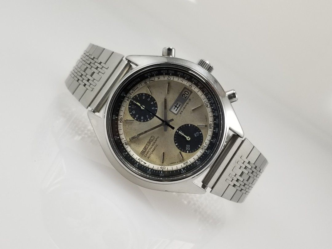 Seiko Baby Panda automatic chronograph 6138-8000 omega speedmaster ...