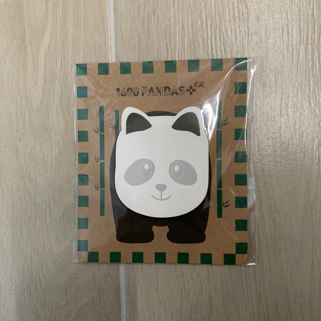 Seoul Musuem Panda Post-it Notes, Hobbies & Toys, Stationery & Craft ...