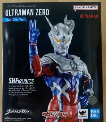 Shf Ultraman Zero Clear Colour Version, Hobbies & Toys, Toys & Games on ...