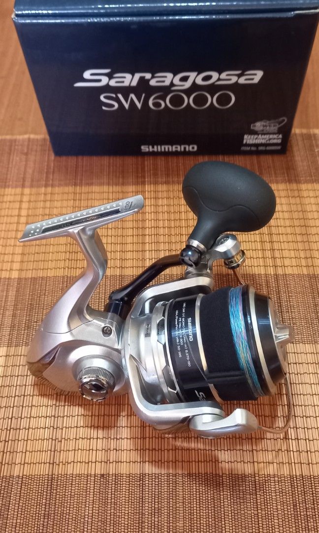 SHIMANO Saragosa SW6000 PG, Sports Equipment, Fishing on Carousell