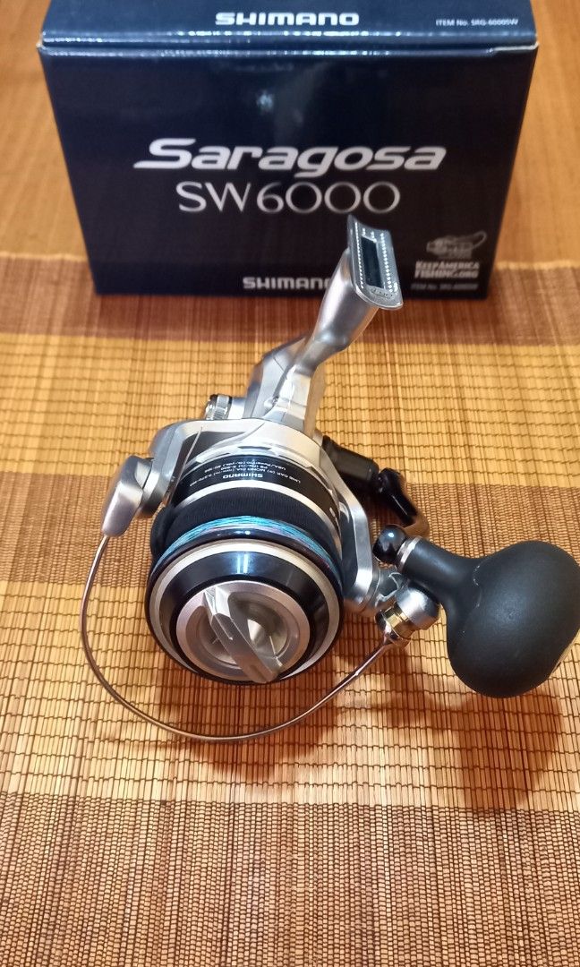 SHIMANO Saragosa SW6000 PG, Sports Equipment, Fishing on Carousell