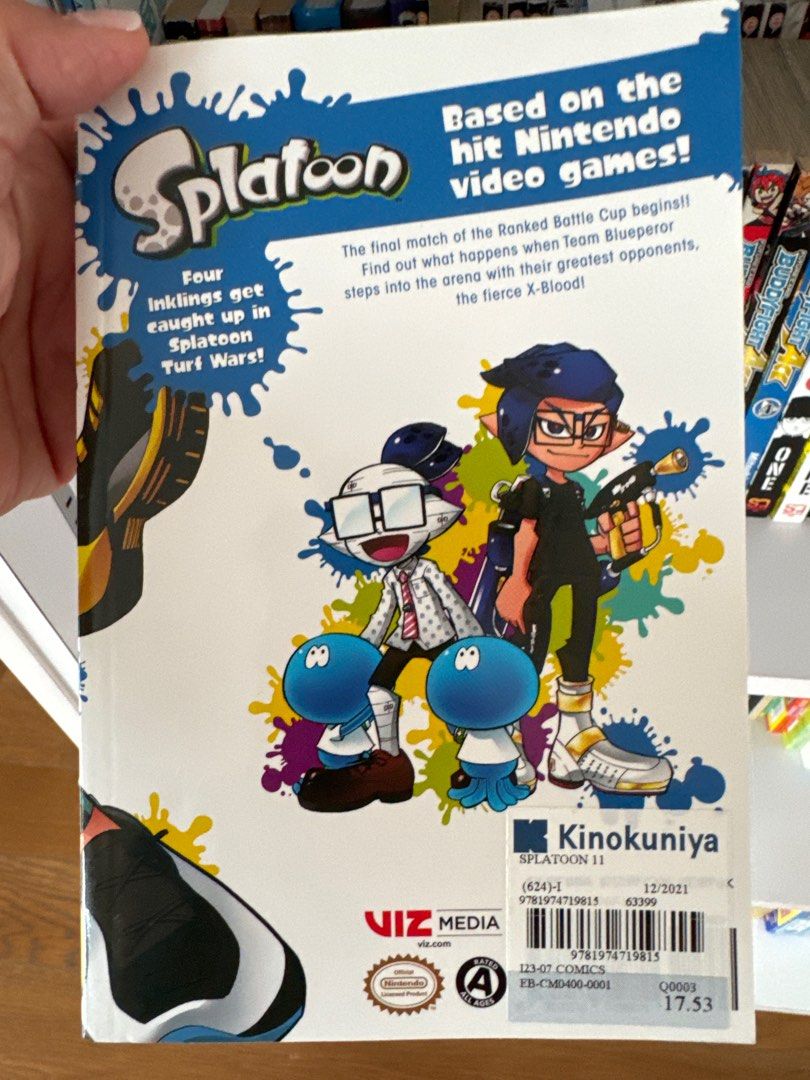 Splatoon, Hobbies & Toys, Books & Magazines, Comics & Manga on Carousell