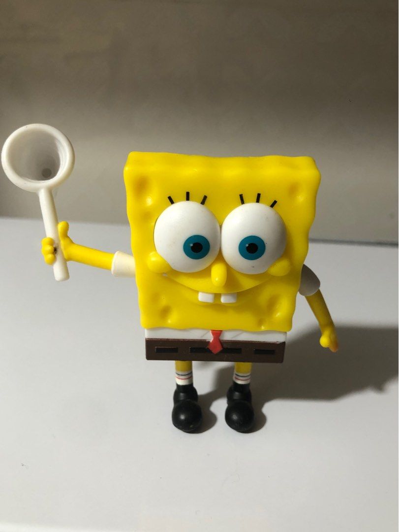 Spongebob with Net [ Jollibee ], Hobbies & Toys, Toys & Games on Carousell