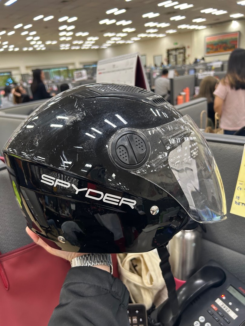 SPYDER HELMET, Motorbikes, Motorbike Parts & Accessories, Helmets and ...