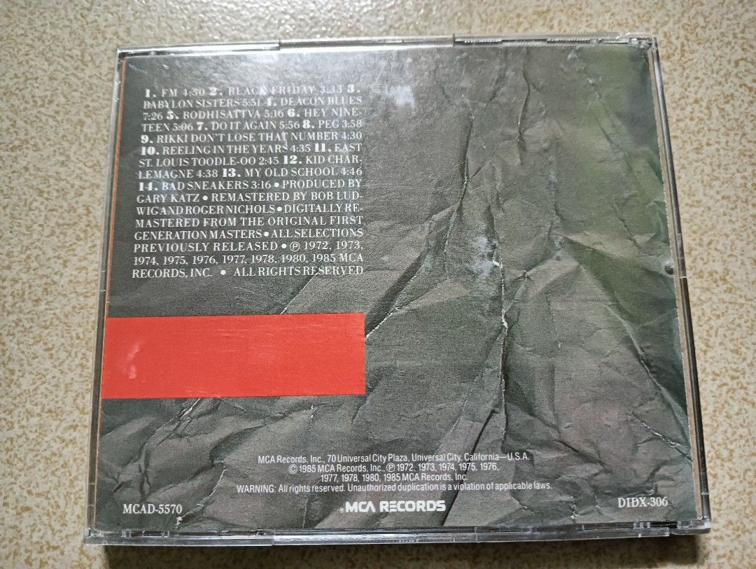 Steely Dan - A decade of steely dan, Hobbies & Toys, Music & Media, CDs ...