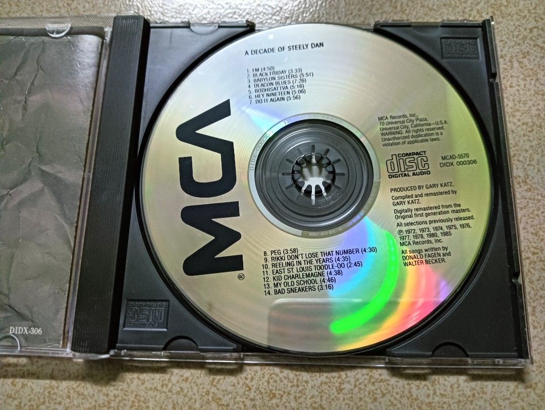 Steely Dan - A decade of steely dan, Hobbies & Toys, Music & Media, CDs ...