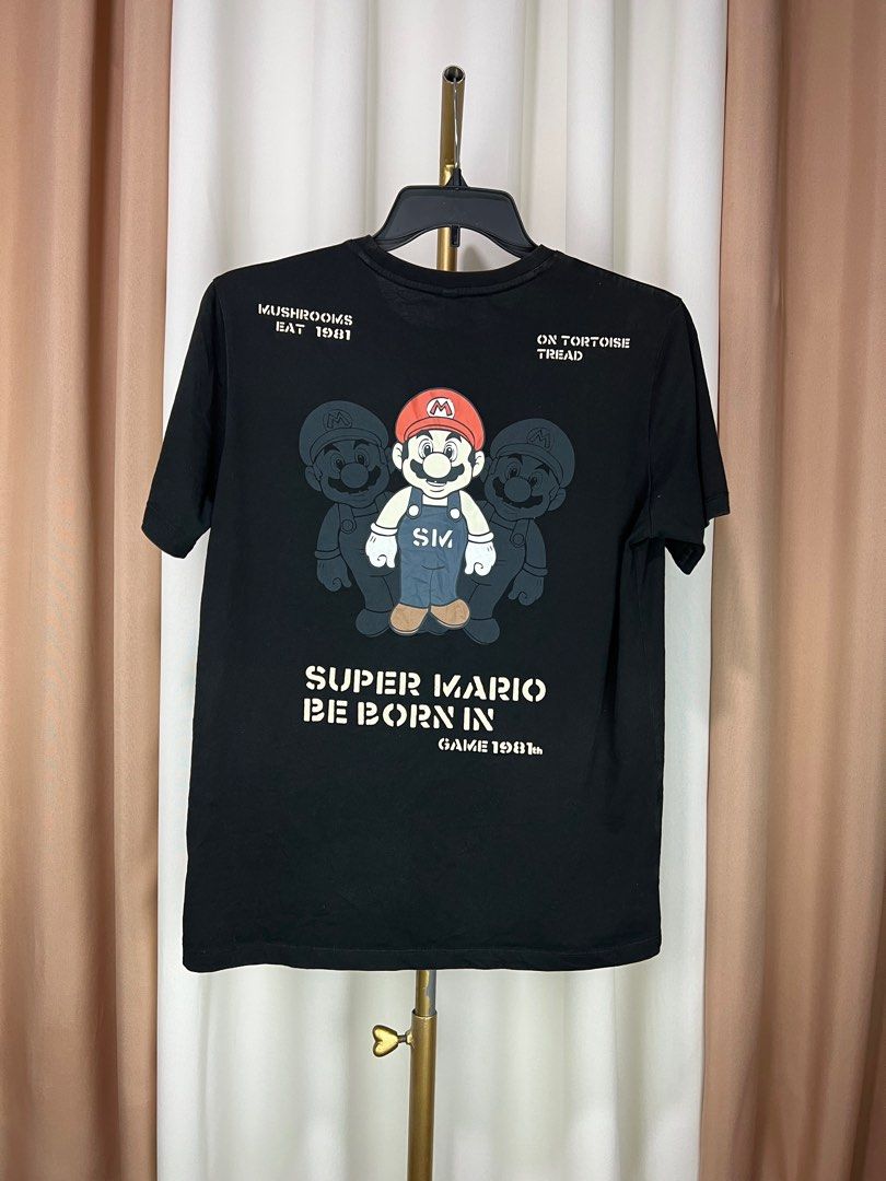 Super Mario, Men's Fashion, Tops & Sets, Tshirts & Polo Shirts on Carousell