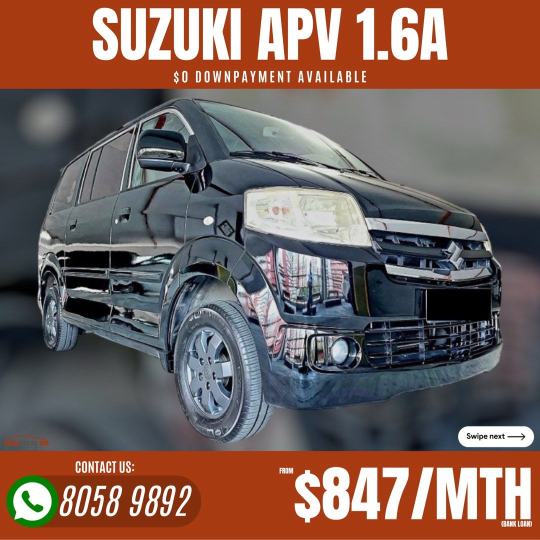 Suzuki APV 1.6 (A), Cars, Used Cars on Carousell