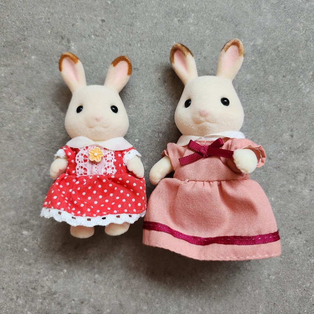 Sylvanian families rabbit, Hobbies & Toys, Toys & Games on Carousell