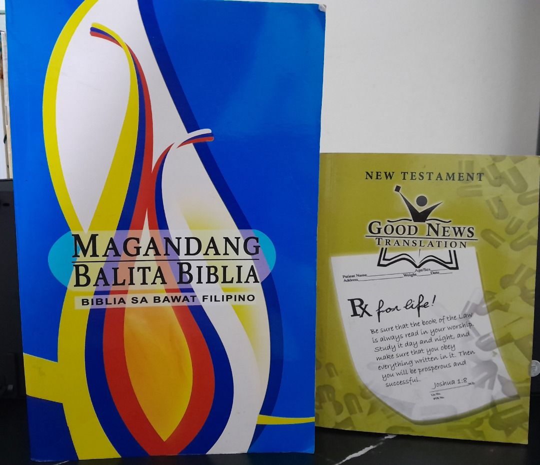 Tagalog Bible (Old & New Testaments) & English New Testament Bible ...
