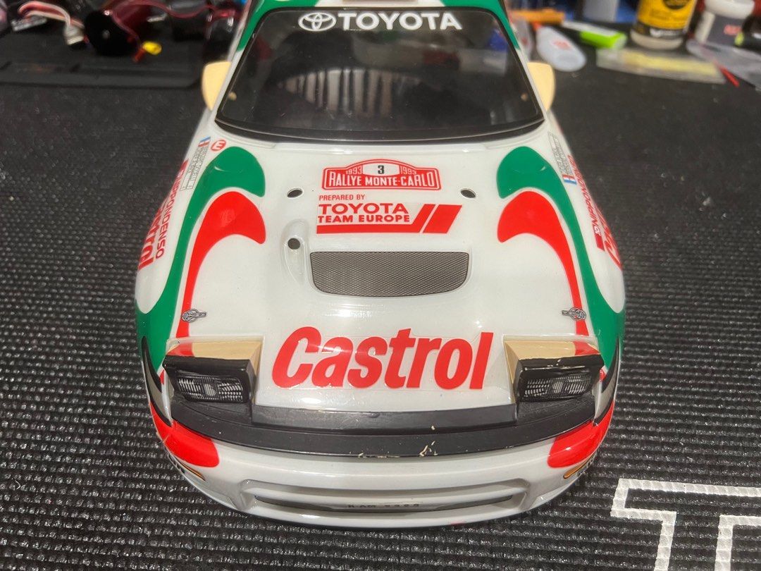 Tamiya 1/10 Castrol Celica Rally Body, Hobbies & Toys, Toys & Games on ...