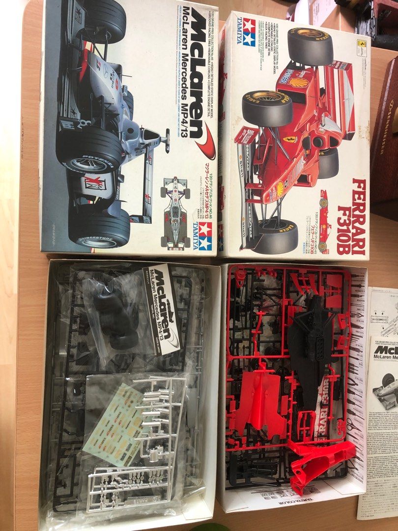 Tamiya plastic model kits F1 Ferrari, Hobbies & Toys, Toys & Games on ...