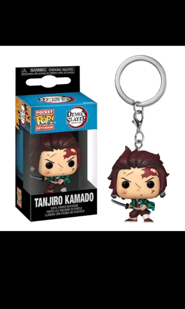 Tanjiro Kamado Keychain, Hobbies & Toys, Memorabilia & Collectibles ...